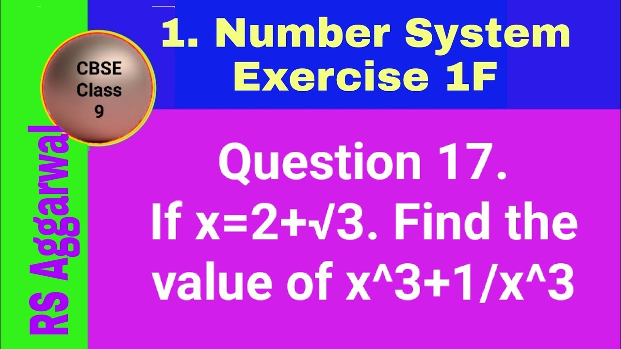 If X 2 3 Find The Value Of X 3 1 x 3 YouTube