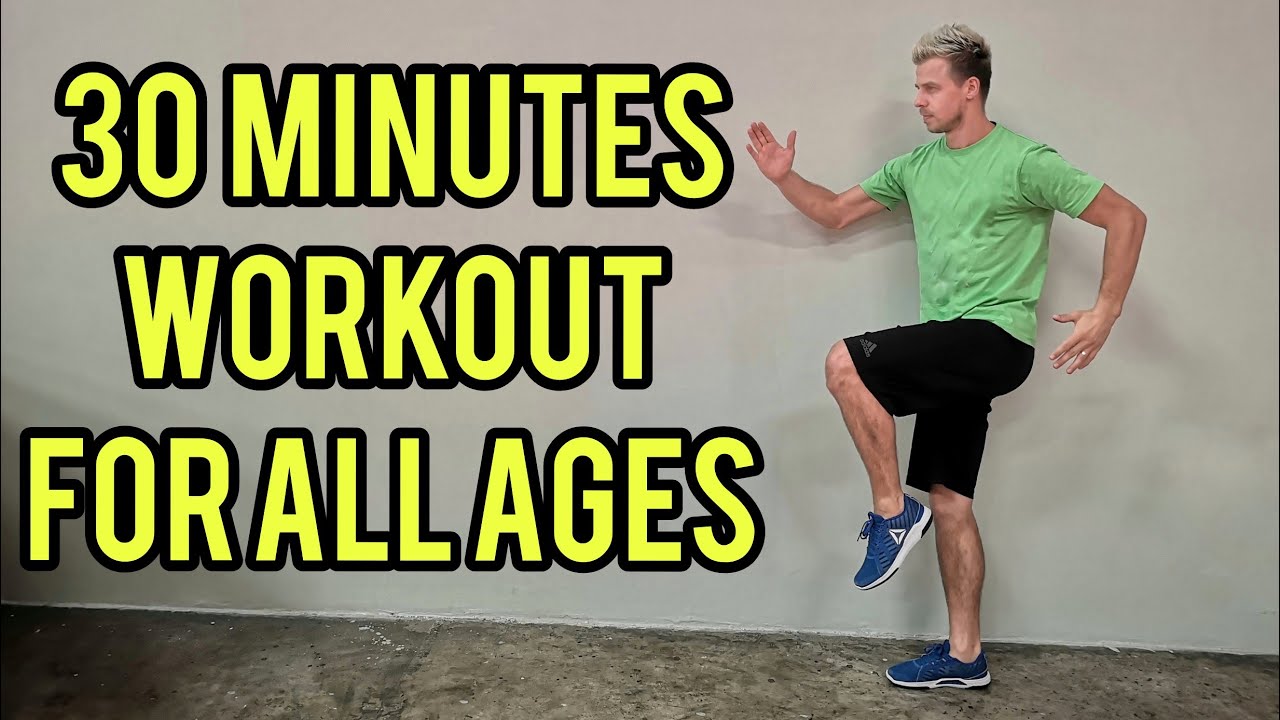30 minutes workout for all ages - YouTube