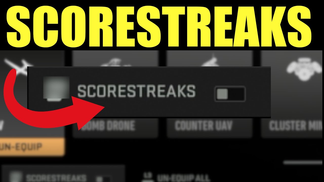 How to Turn On SCORE STREAKS modern warfare 2 (Switch Killstreaks To ...