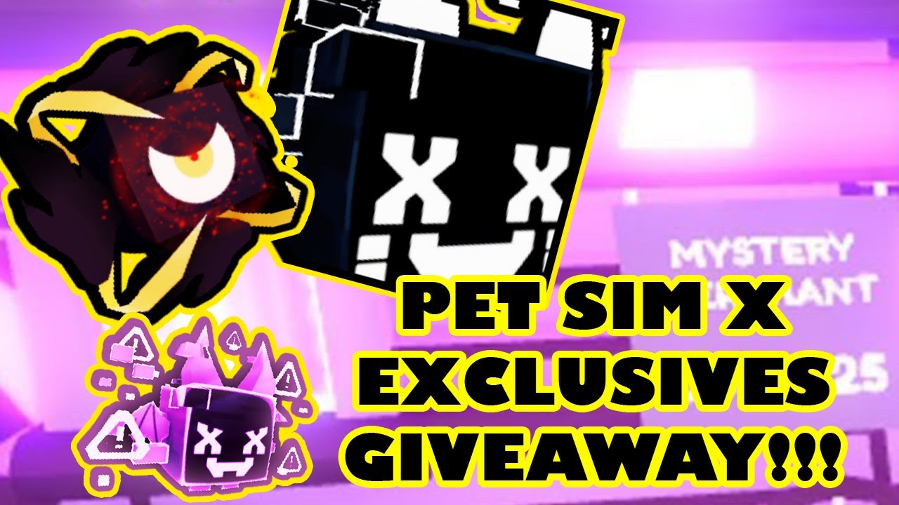 HUGE PSX EXCLUSIVE PETS GIVEAWAY - YouTube