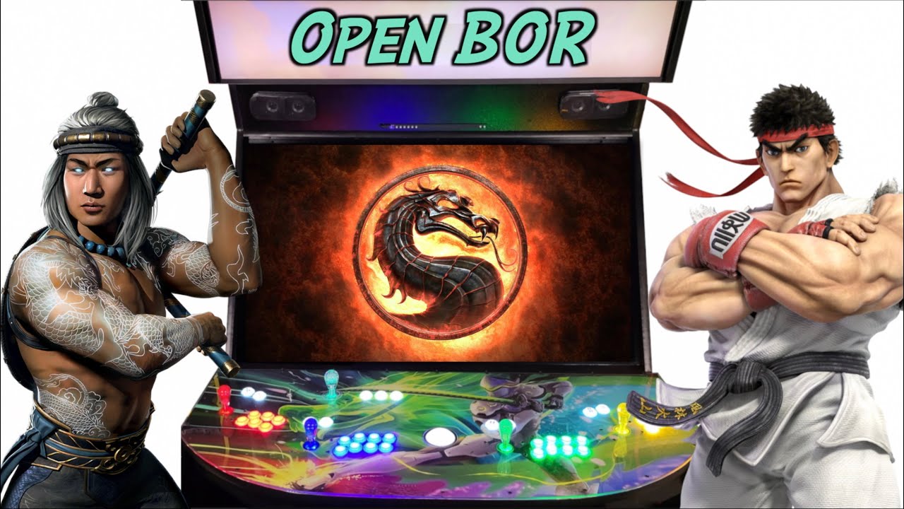Open Bor Games on HQ Megacade - Extreme Home Arcades - YouTube