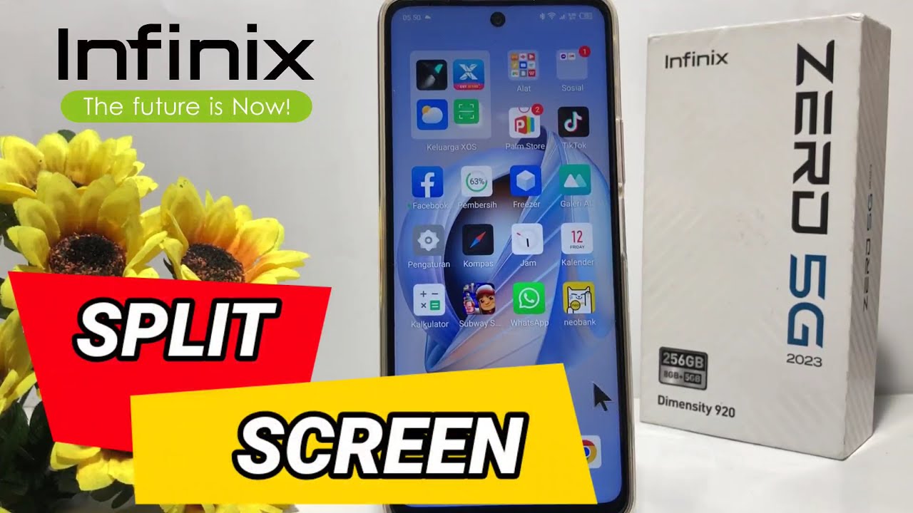 Cara Split Screen Di Hp Infinix Zero 5g 2023 - Layar Belah Infinix ...