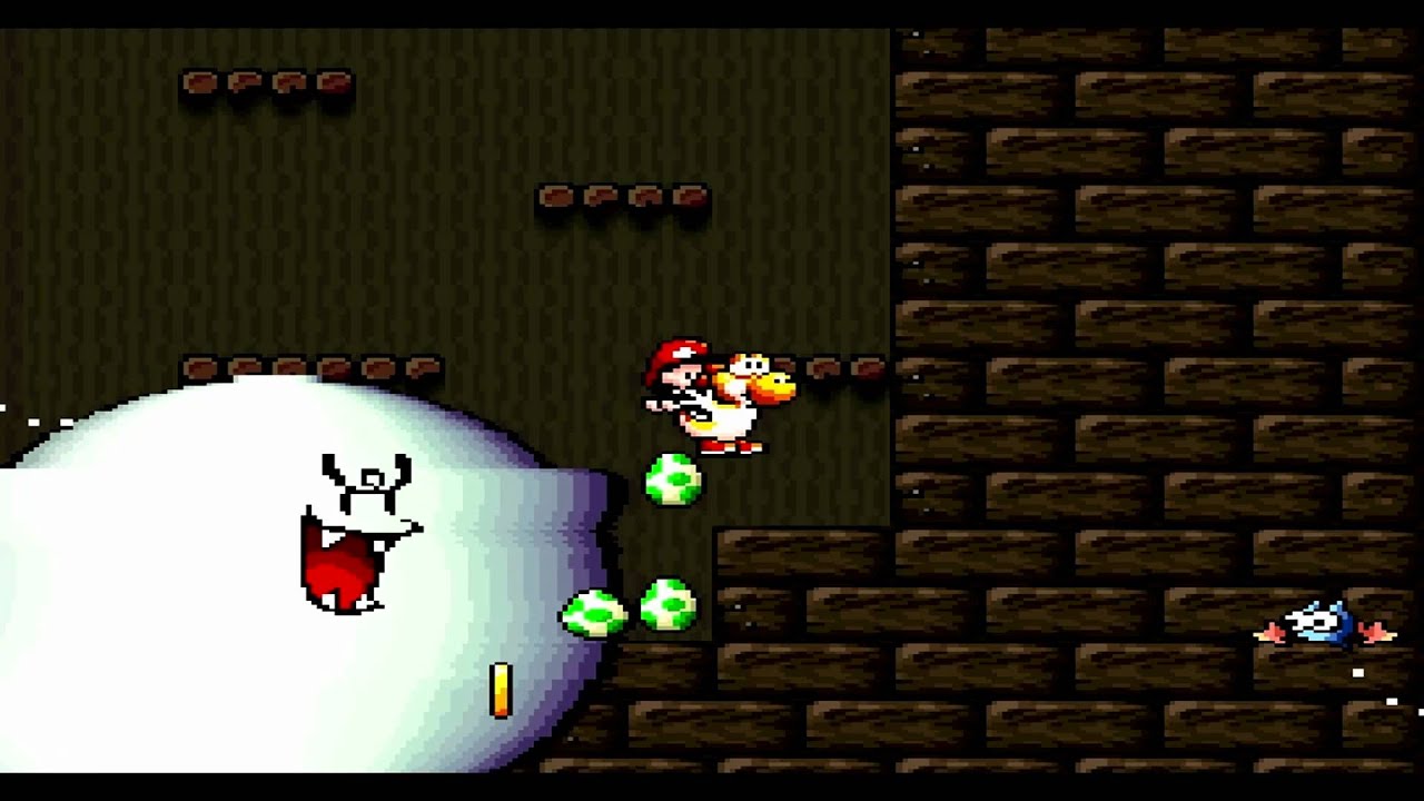 Yoshi's Island Bosses #3 Bigger Boo - YouTube