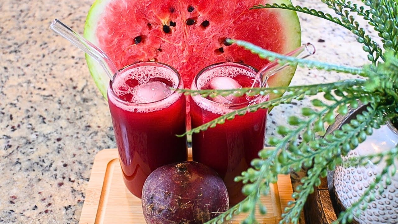 Watermelon and Beetroot Juice || Remove Toxins from the body - YouTube
