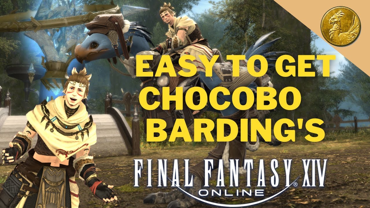 SUPER EASY CHOCOBO BARDING'S TO UNLOCK IN FFXIV - Guide For Chocobo ...