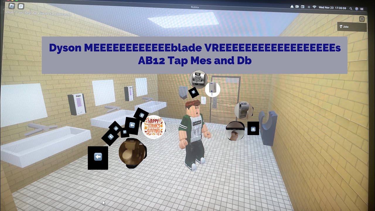 Dyson Airblade Taps 1/2, V and Db Owl House with restrooms - Roblox ...