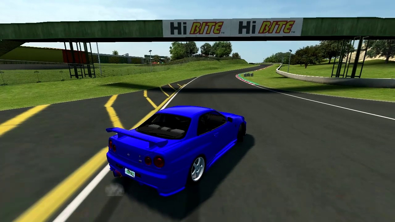 LFS - Skyline R34 Drift (Fern Bay) - YouTube