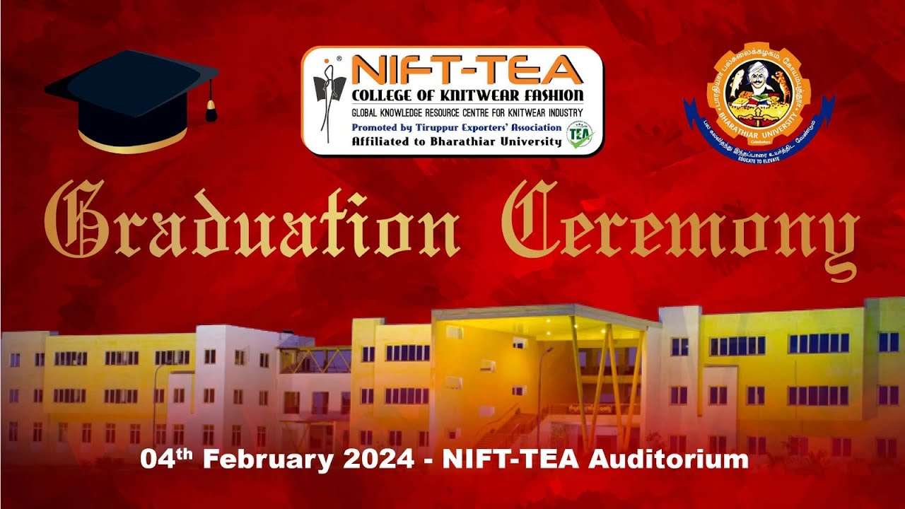 Graduation Ceremony - NIFT-TEA College of Knitwear Fashion - YouTube