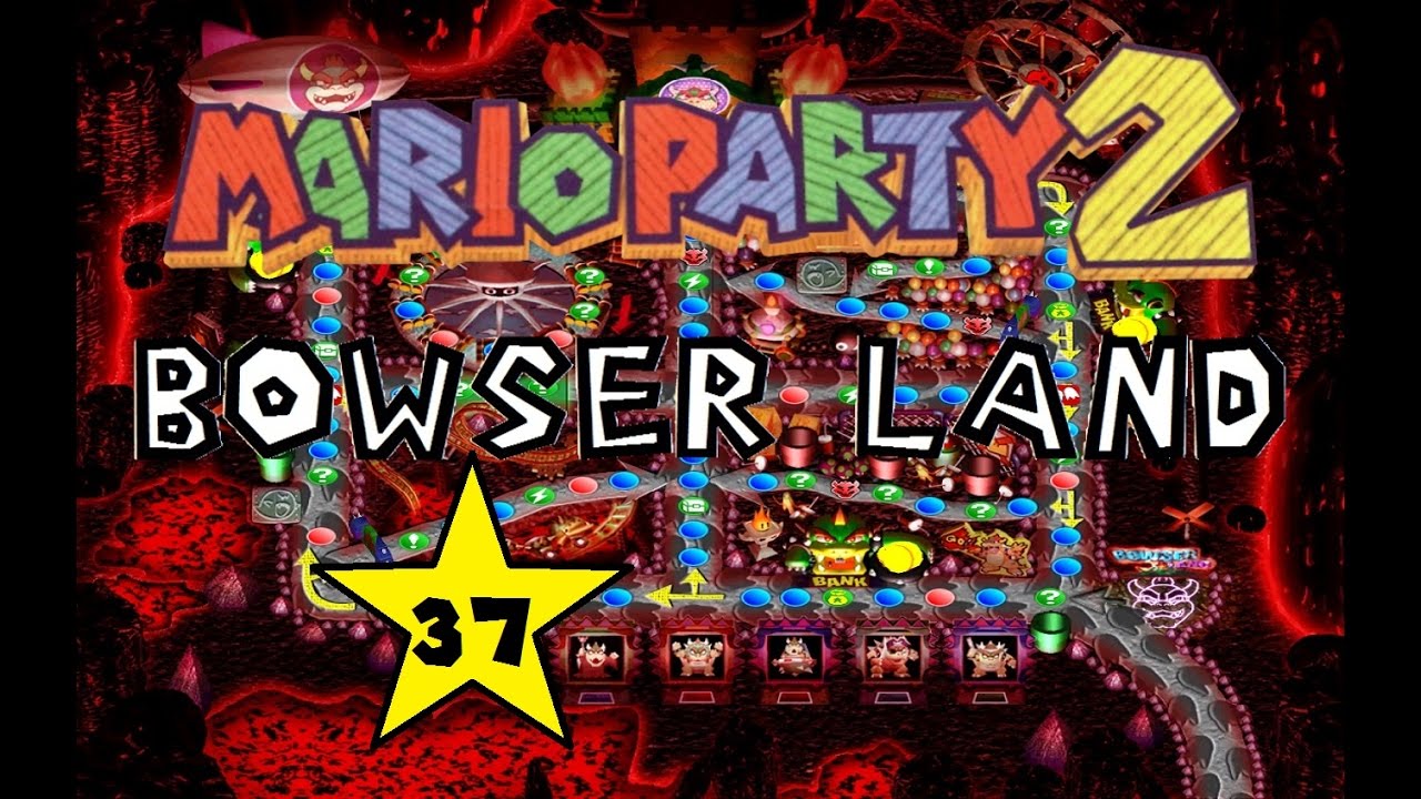 Maratona Mario Party Ep. 37 - Bowser Land (MP2) - YouTube
