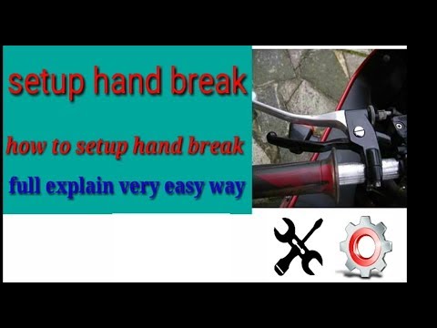 How To Stunt Bike Hand Brake Installation And How To Setup|Hindi| - YouTube