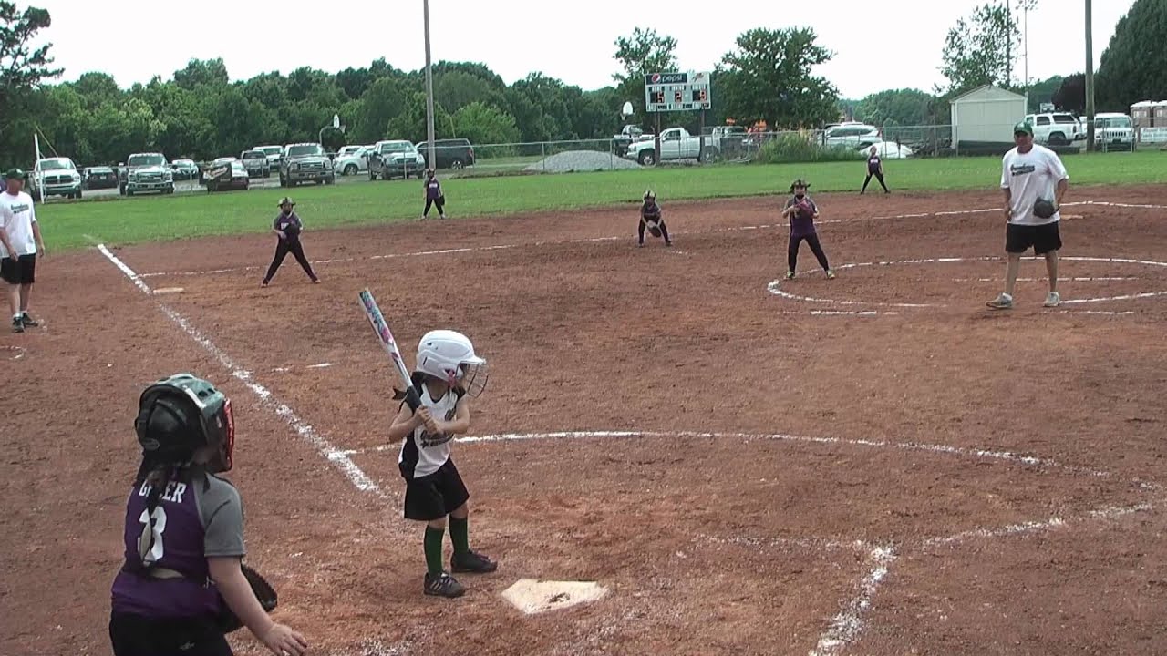 Greenbrier 6U Softball All Stars vs Portland - YouTube