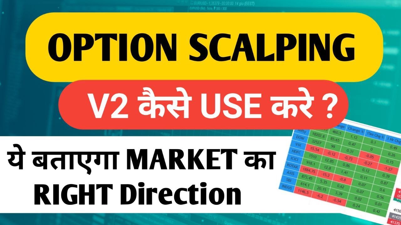 How To Use Option Scalping V2 Indicator| Earn Daily 10k-20k by Scalping ...