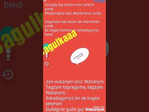 Geldiyewa Bagul Watanym 2.