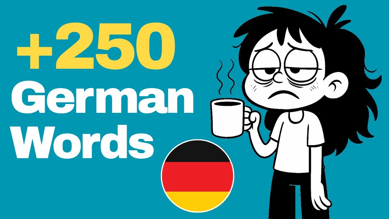 Learn All A1 & A2 German Words Fast | +250 Words You Need to Know ...