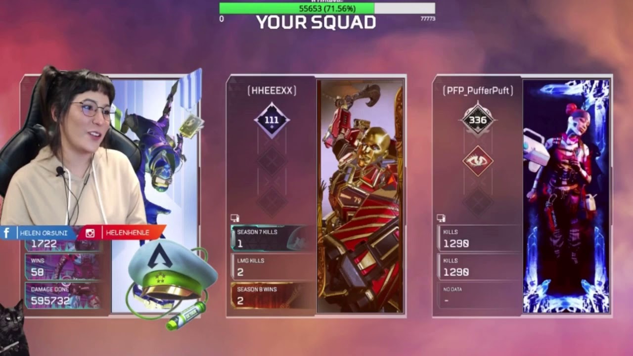 APEX GIRL MEET APEX GIRL // เมื่อผู้หญิงเจอกันในเกมส์ - YouTube