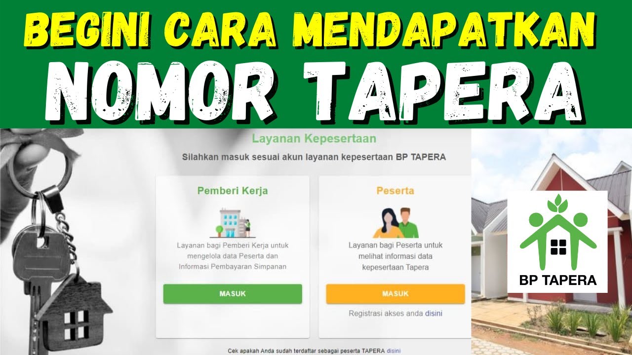 CARA MENGETAHUI NOMOR TAPERA BAGI ASN UNTUK KELENGKAPAN DATA MY SAPK ...