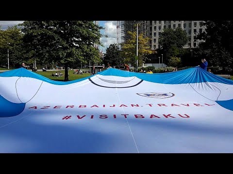 Azerbaijan Supporting FC Qarabagh