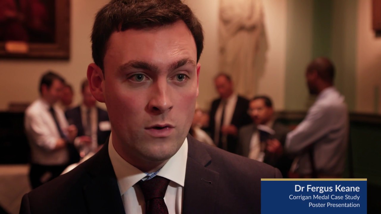 Dr Fergus Keane wins Corrigan Medal for Case Study Poster Presentation ...