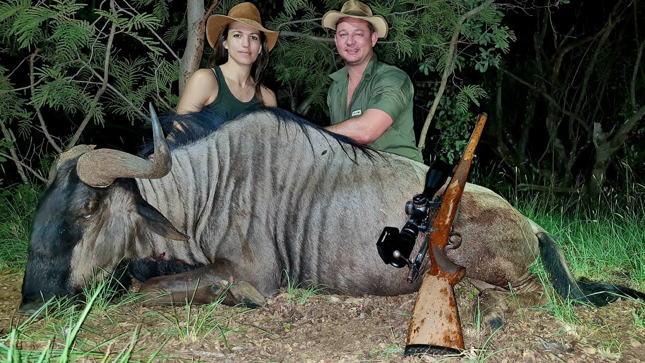 Hunting Wildebeest Michelle's Bull - Delicious Game Pies!! - YouTube