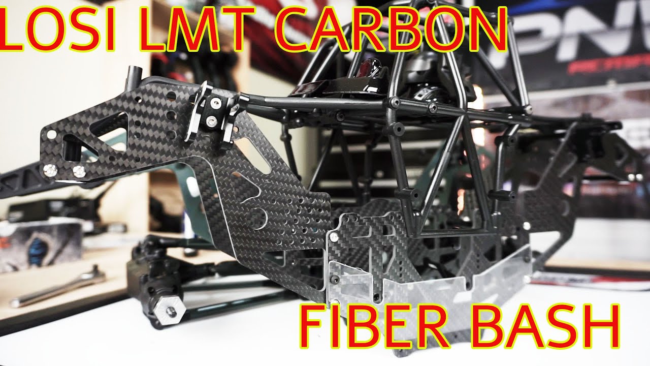 Losi LMT Carbon GPM RC Carbon Fiber Chassis built up with 2k in Treal ...