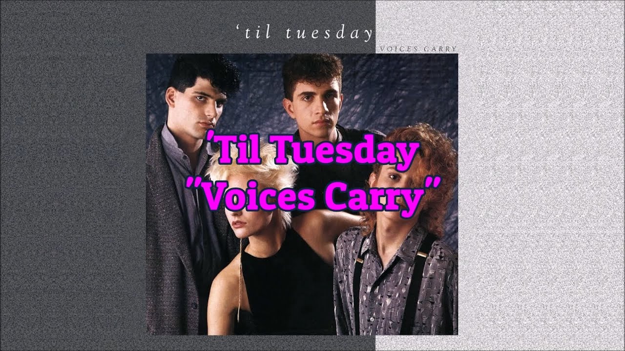 'Til Tuesday - "Voices Carry" HQ/With Onscreen Lyrics! - YouTube
