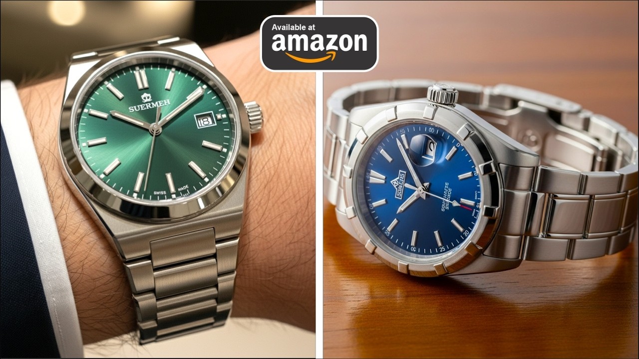 20 Best Budget Integrated Bracelet Watches to Buy in 2025 - YouTube