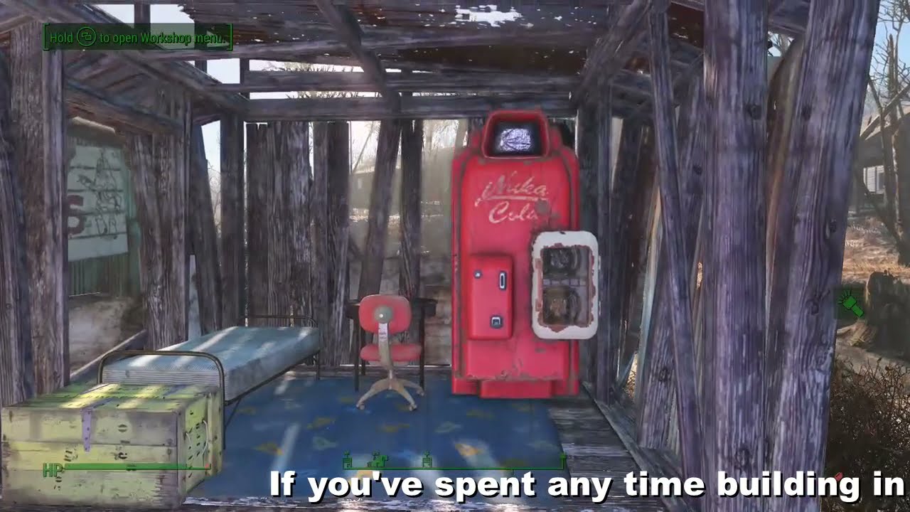 FALLOUT 4 Stopping rug glitch sinking. A new way we con-du-it using NO ...