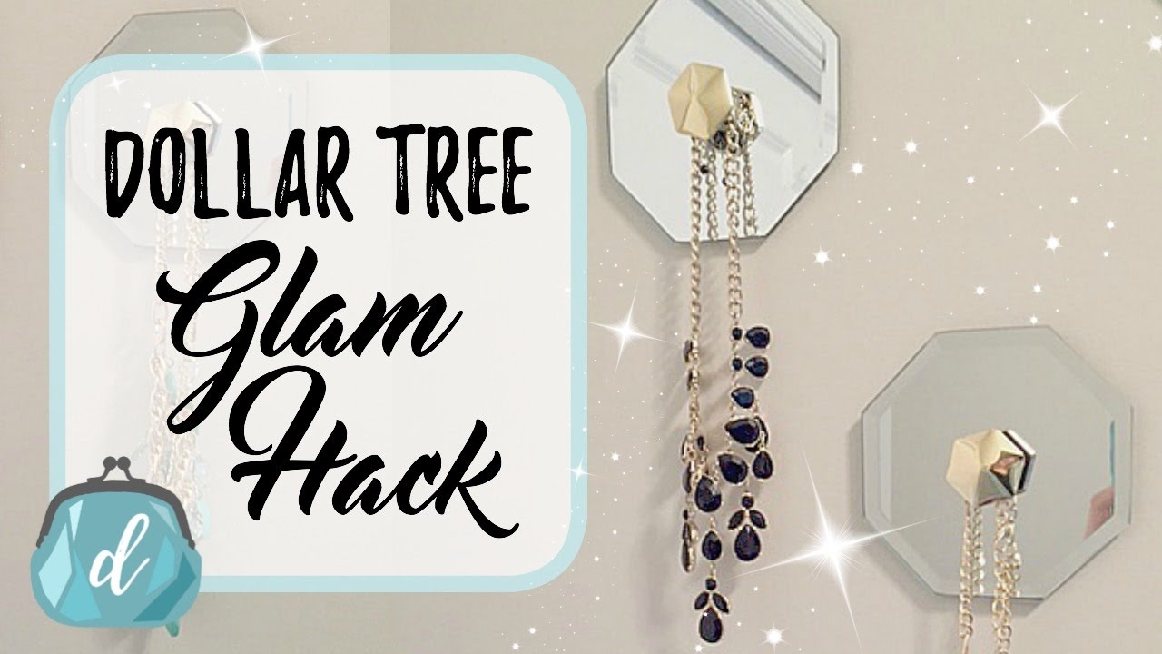 Dollar Tree Glam Hack To Organize Necklaces Youtube