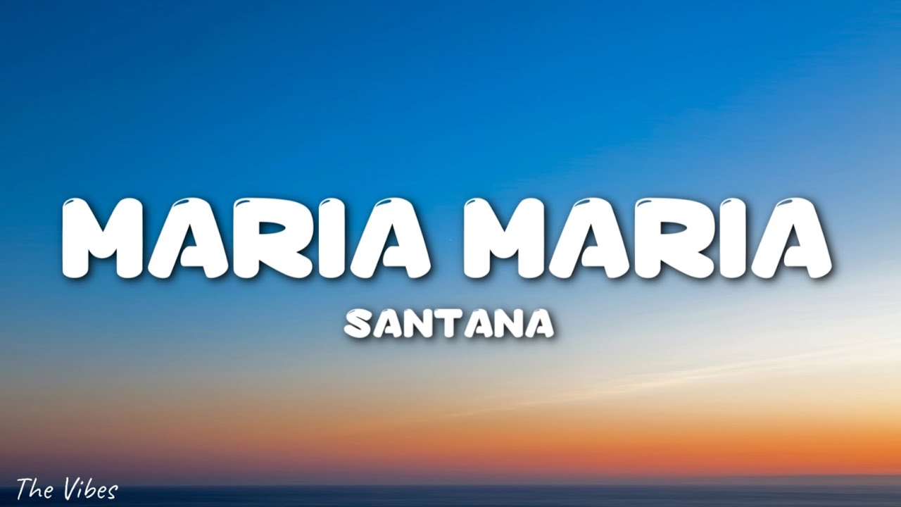 Santana - Maria Maria (Lyrics) (Sped Up) - YouTube