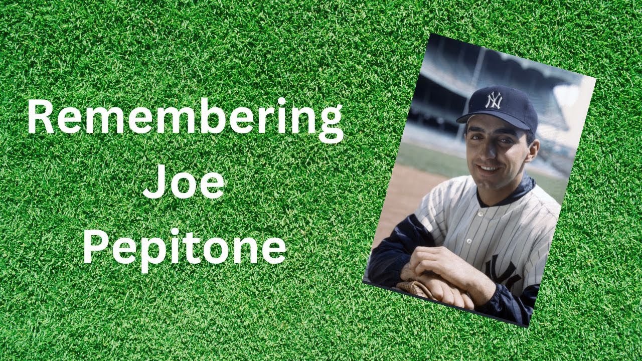 Joe Pepitone Remembered - YouTube