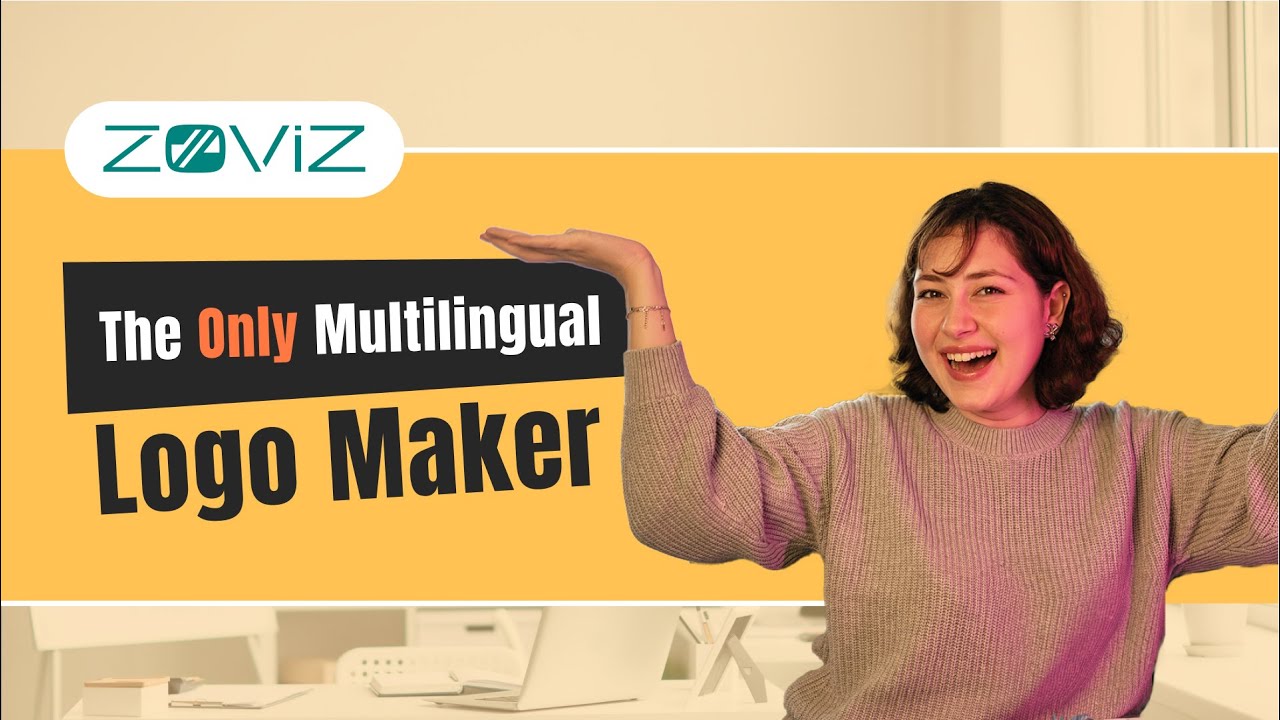 The Only Multilingual Logo Maker Zoviz - YouTube