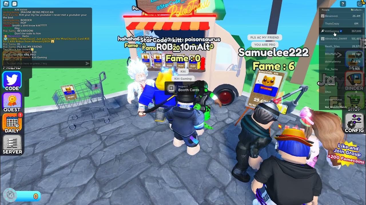 I Found Kitt Gaming On Roblox Youtube