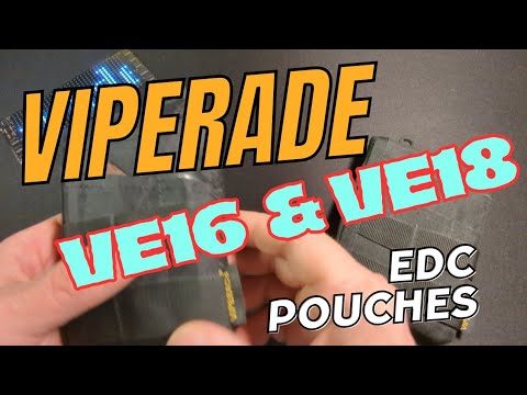 VE16 & VE18 | Viperade VE Series EDC Pouches Explained: Episode 11.   @Viperadeedc