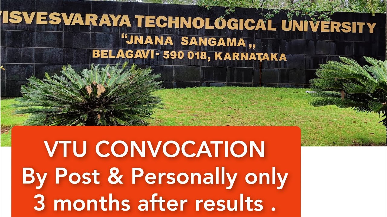 VTU convocation & marks cards|By post to your home or personally|After ...