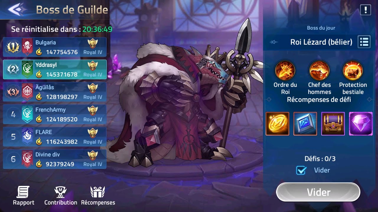 Mobile legends adventure boss de guilde (jeudi) - YouTube
