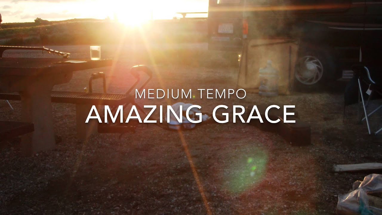 Amazing Grace - medium tempo - bluegrass jam - YouTube