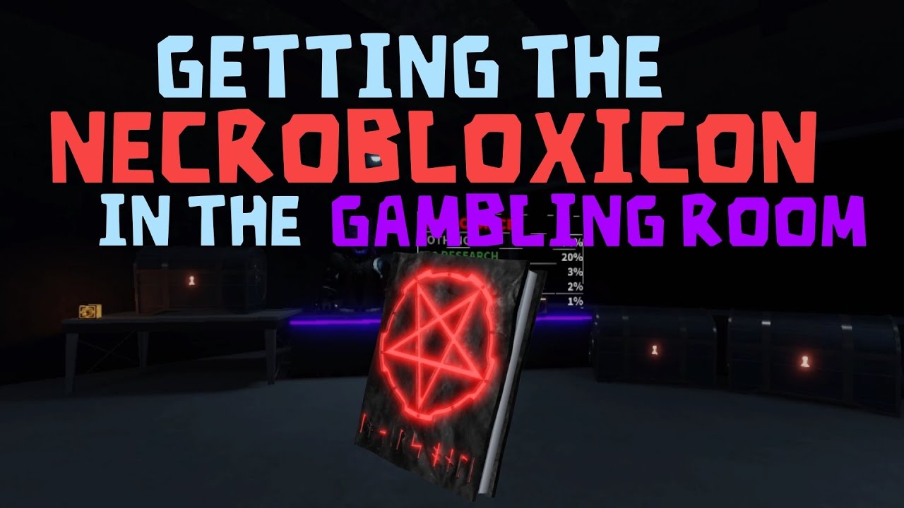 Roblox Pressure | Getting the Legendary Necrobloxicon in the Gambling ...