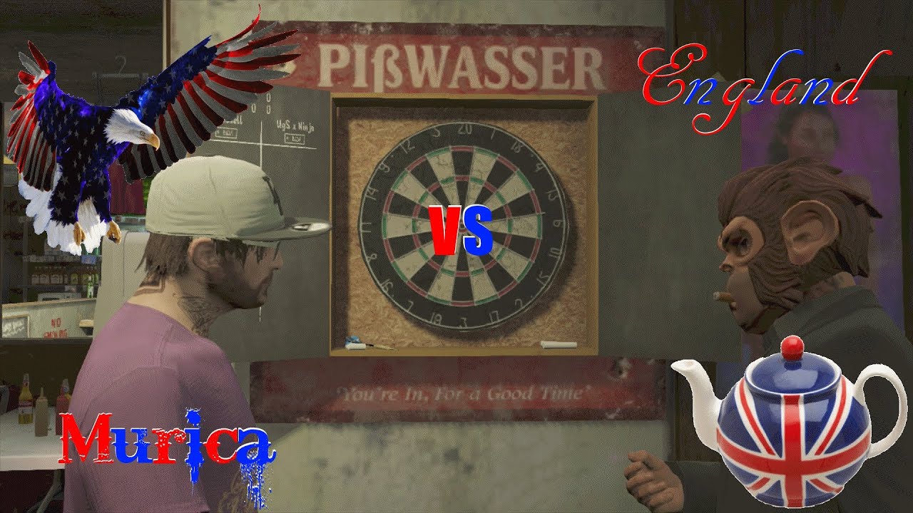 GTA 5 Online Mini-Game Tournament "Murica VS England" - YouTube