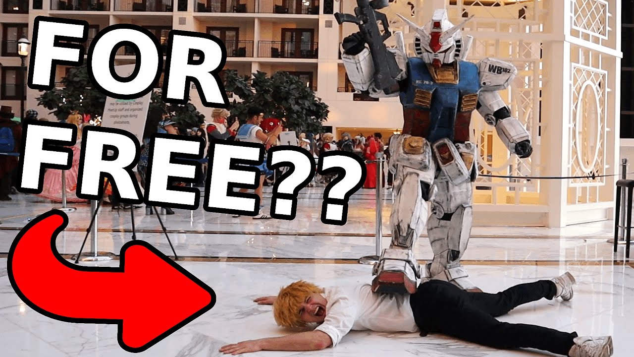 I GOT STEPPED ON BY 200+ COSPLAYERS - YouTube