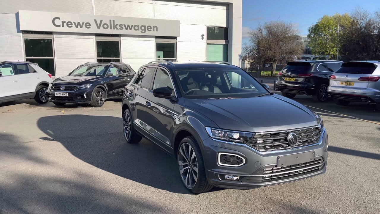 Brand New Volkswagen T-Roc 1.5TSI 150PS DSG in Indium Grey Metallic ...