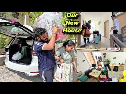 Finally! SHIFTING TO OUR NEW HOUSE in Udaipur !! 🏠 Doctor's Flat 🩺