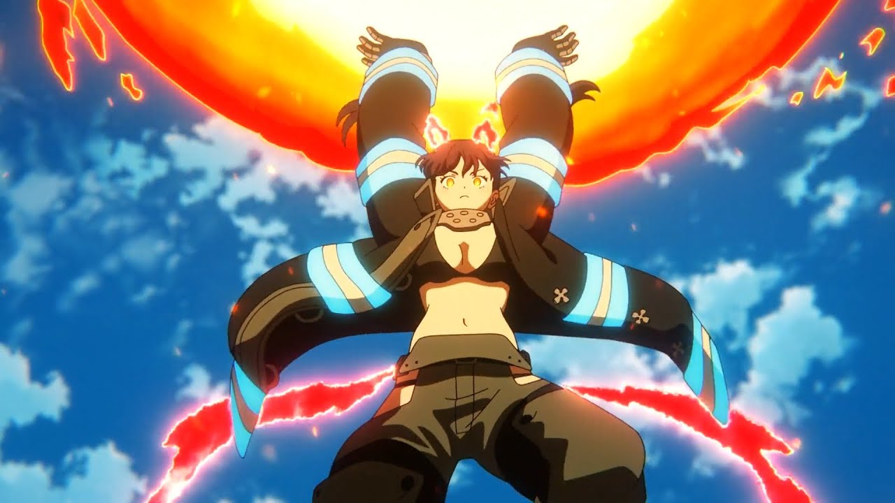 Tamaki's Fire Neutralizes Gold's Gauntlets「Fire Force Season 3 AMV ...
