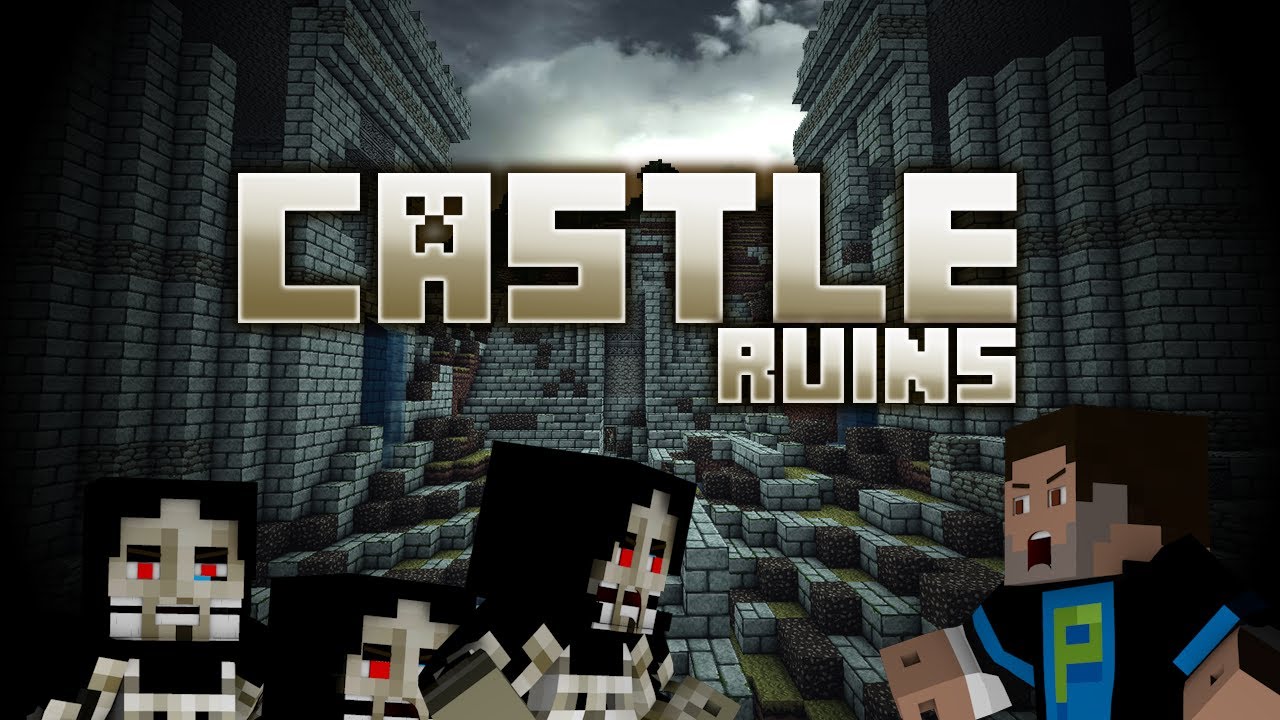 Minecraft Castle Timelapse - Ruins, Adventure Map Feature - YouTube