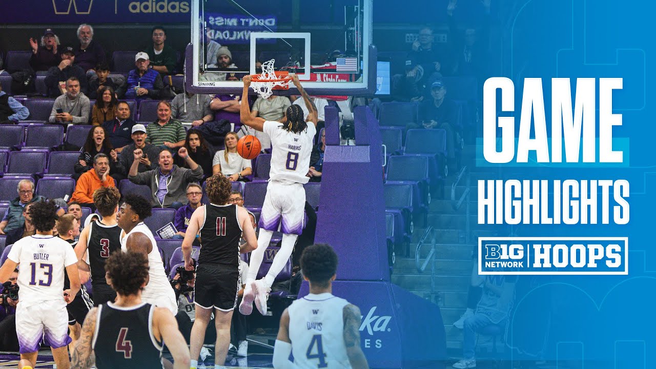 Seattle Pacific at Washington | Highlights | Big Ten Basketball | 11/13 ...