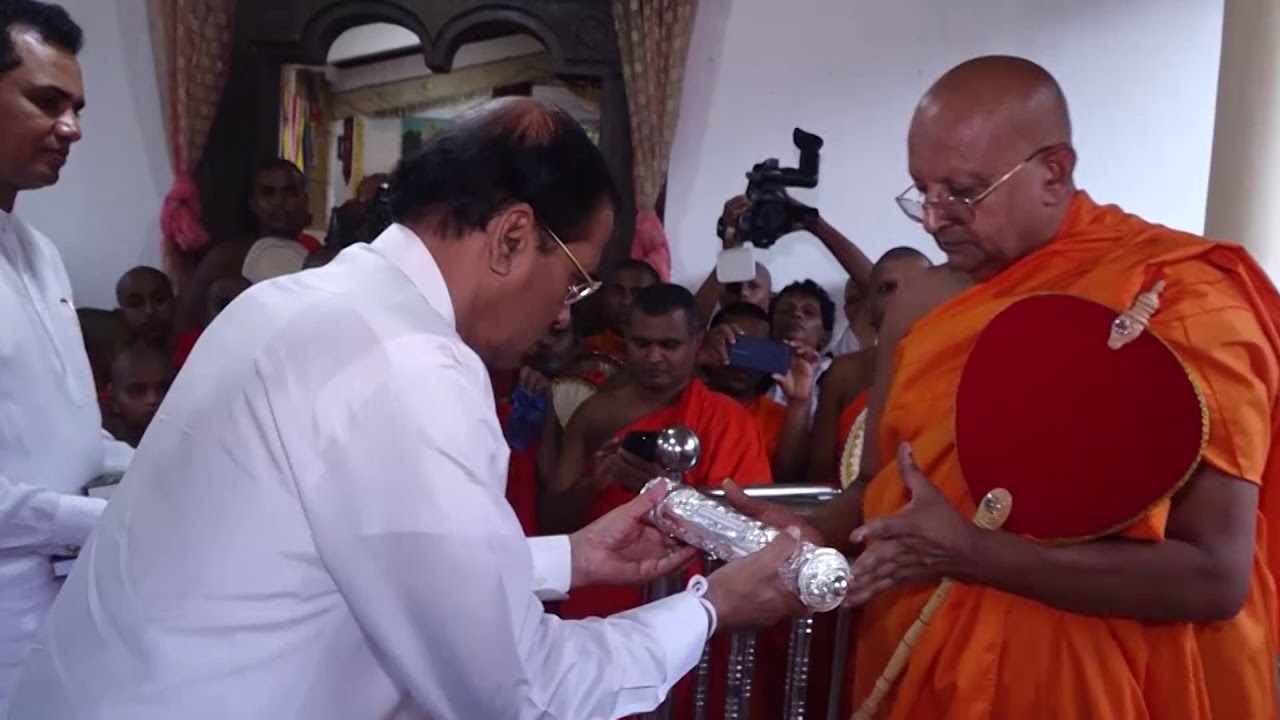 The former President Maithripala Sirisena visited the Galpothawela ...