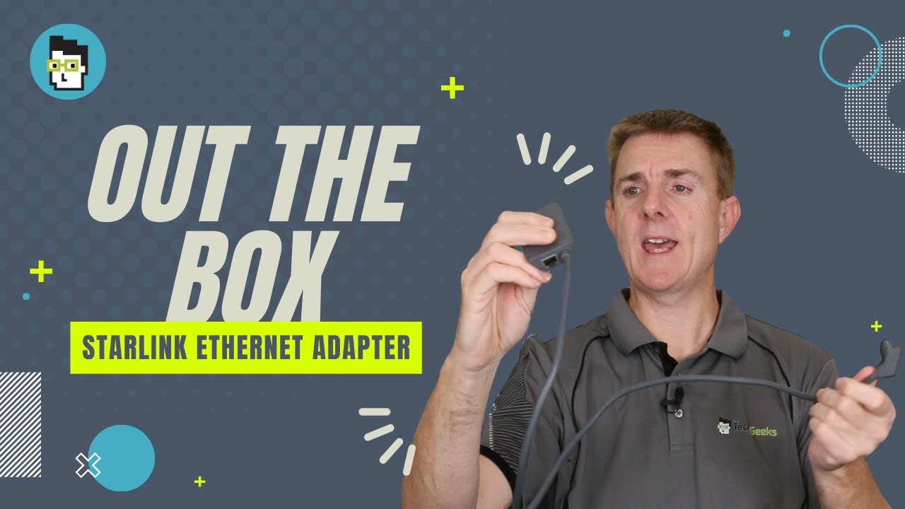 Out the Box Series - Starlink Ethernet Adapter - YouTube