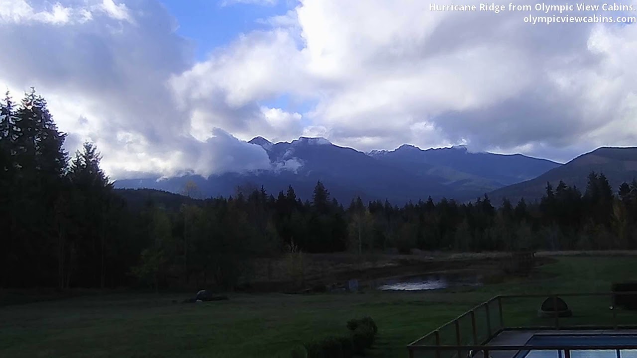 2018-11-06 Olympic View Cabins Hurricane Ridge Cam - YouTube