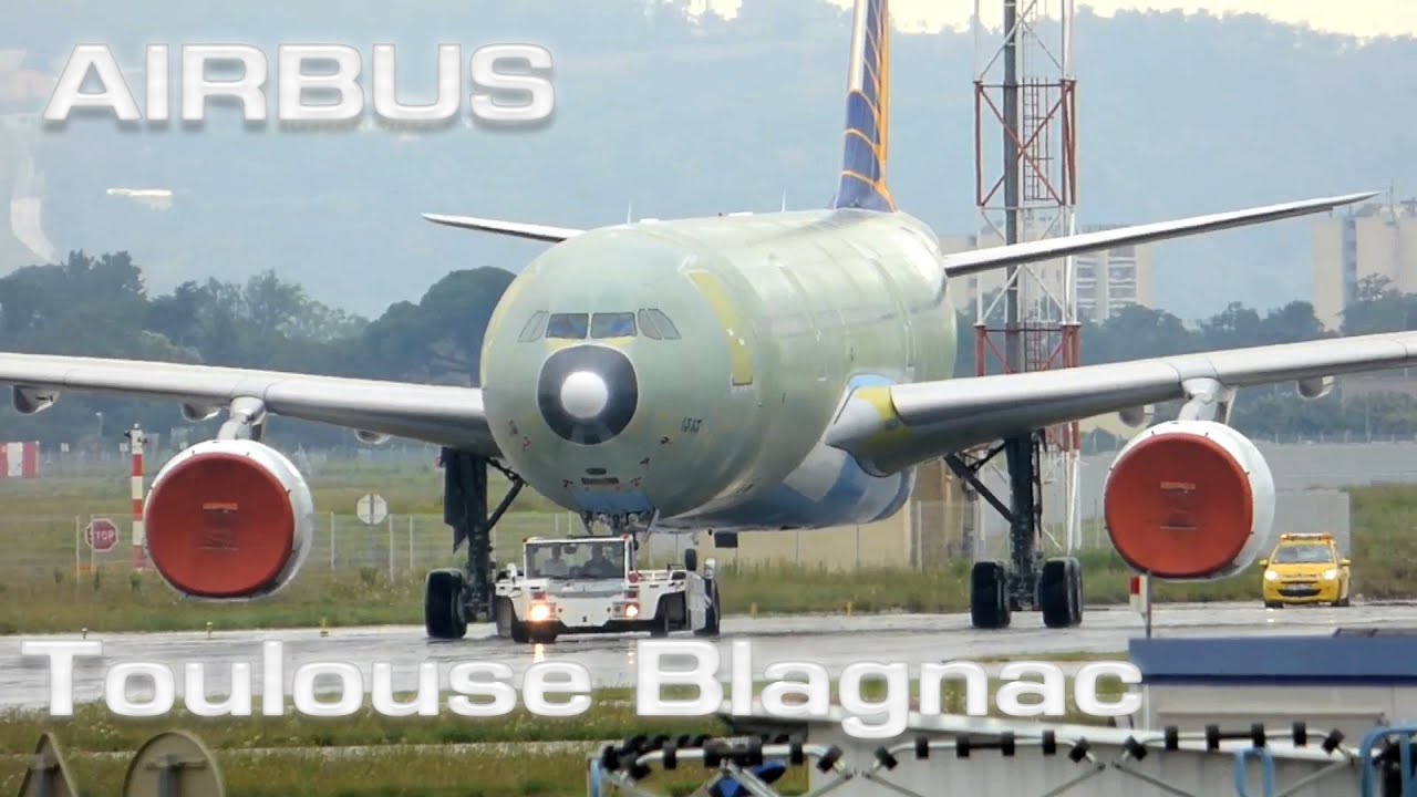 TLS Airbus Factory Airport - YouTube