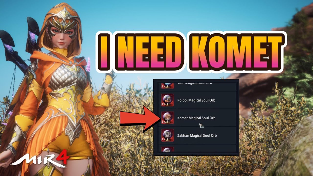 Panget kabonding ni MIR4 | Magical Soul Orb Reroll - YouTube