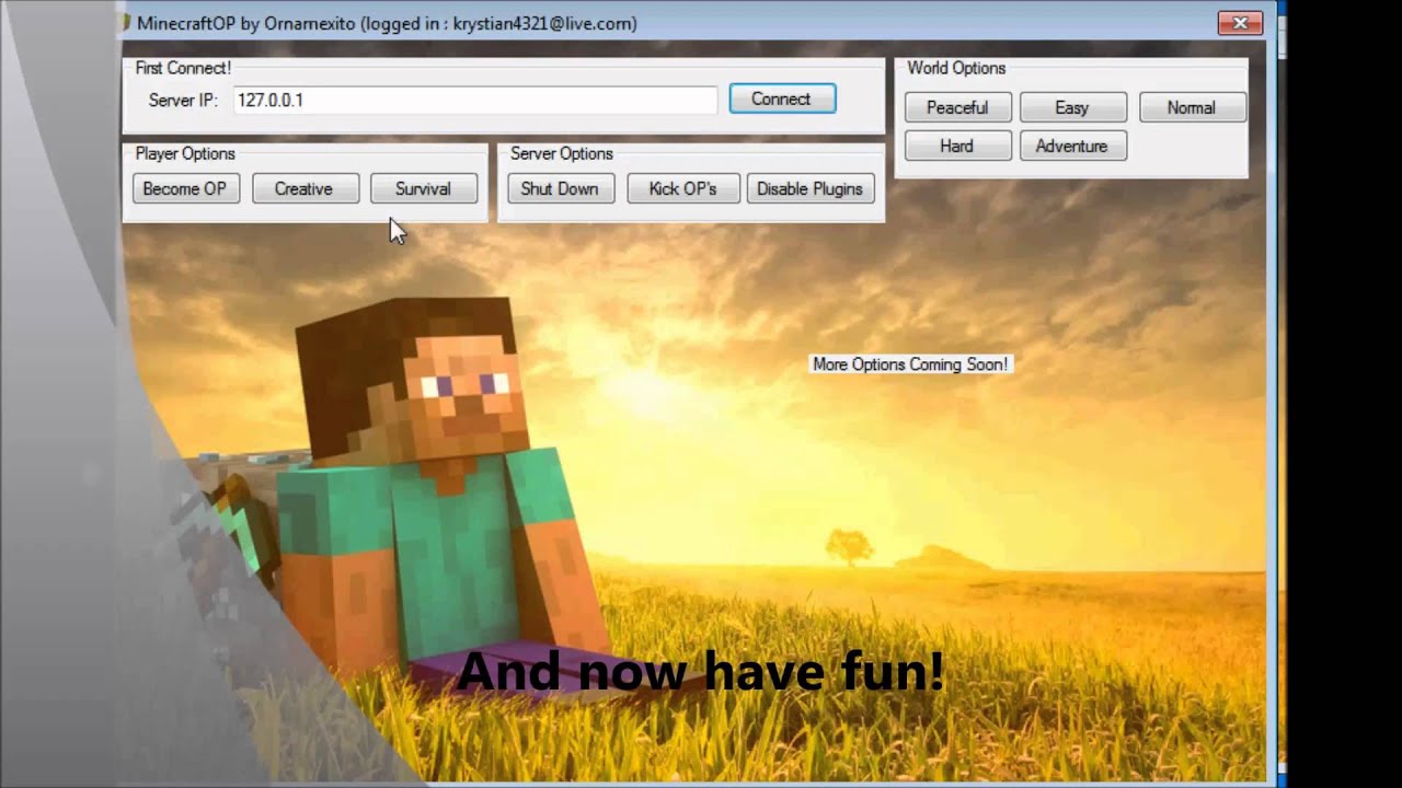 Minecraft Server Hack 2013 - YouTube